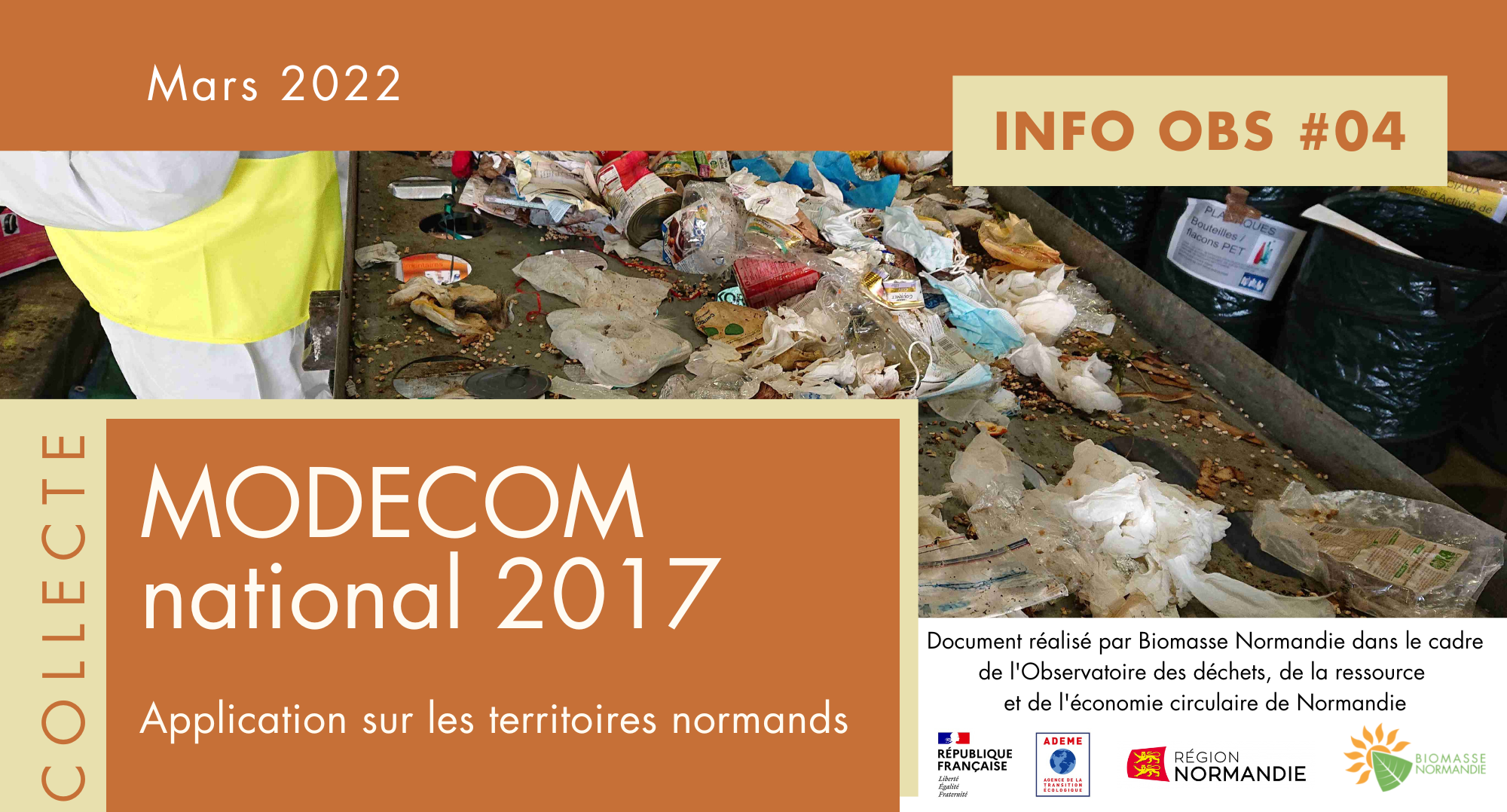 INFO OBS #04 - MODECOM national 2017 - Biomasse Normandie