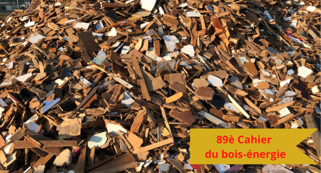 CBE 89 - Déchets de bois en France : état des lieux et enjeux liés à ...