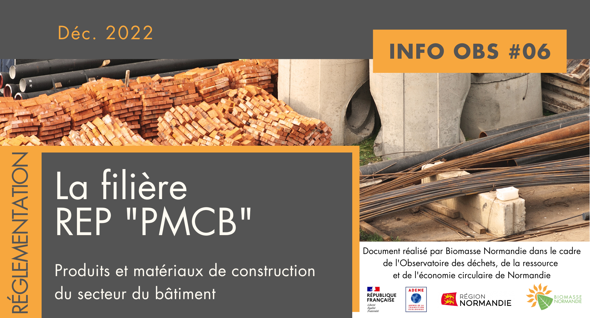 Info Obs #06 - Filière REP PMCB - Biomasse Normandie